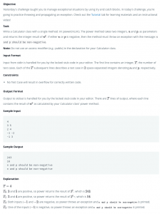 Day 17: More Exceptions – Kickstart Coding