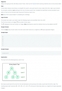 Day 23: BST Level-Order Traversal – Kickstart Coding