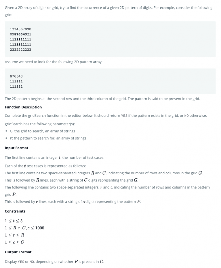 The Grid Search Kickstart Coding 7325