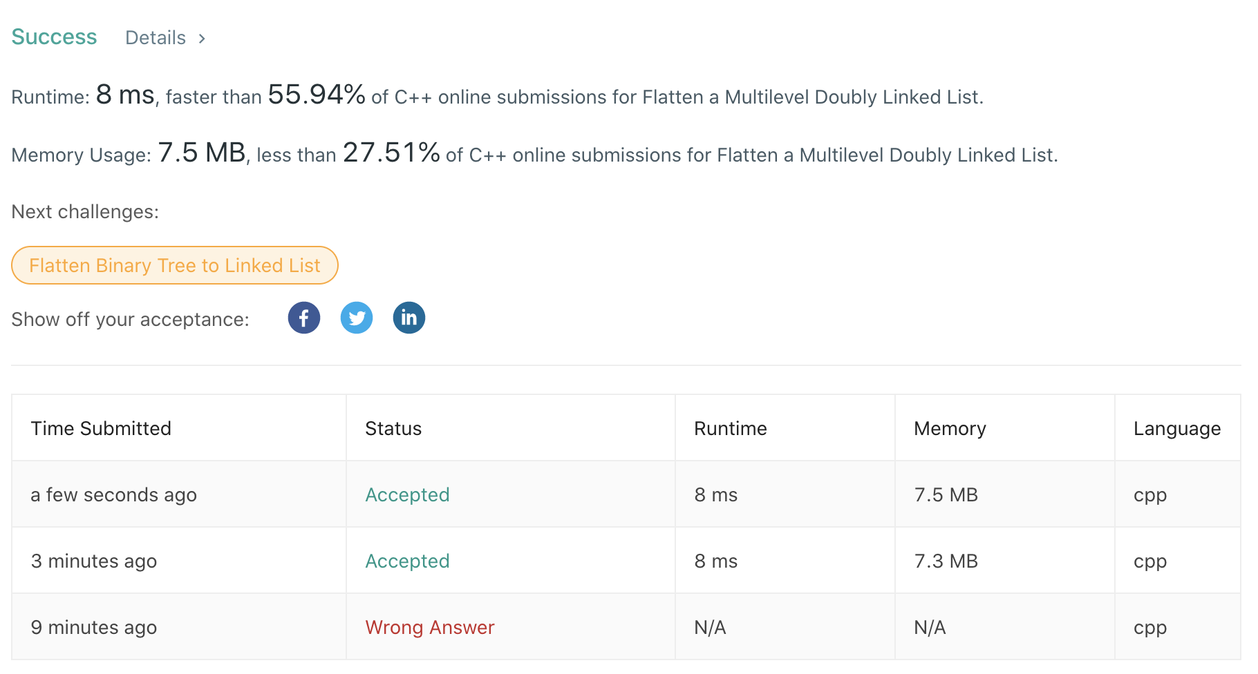 430 Flatten A Multilevel Doubly Linked List Kickstart Coding