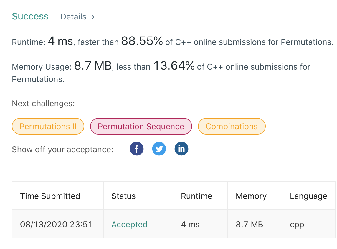 46. Permutations – Kickstart Coding