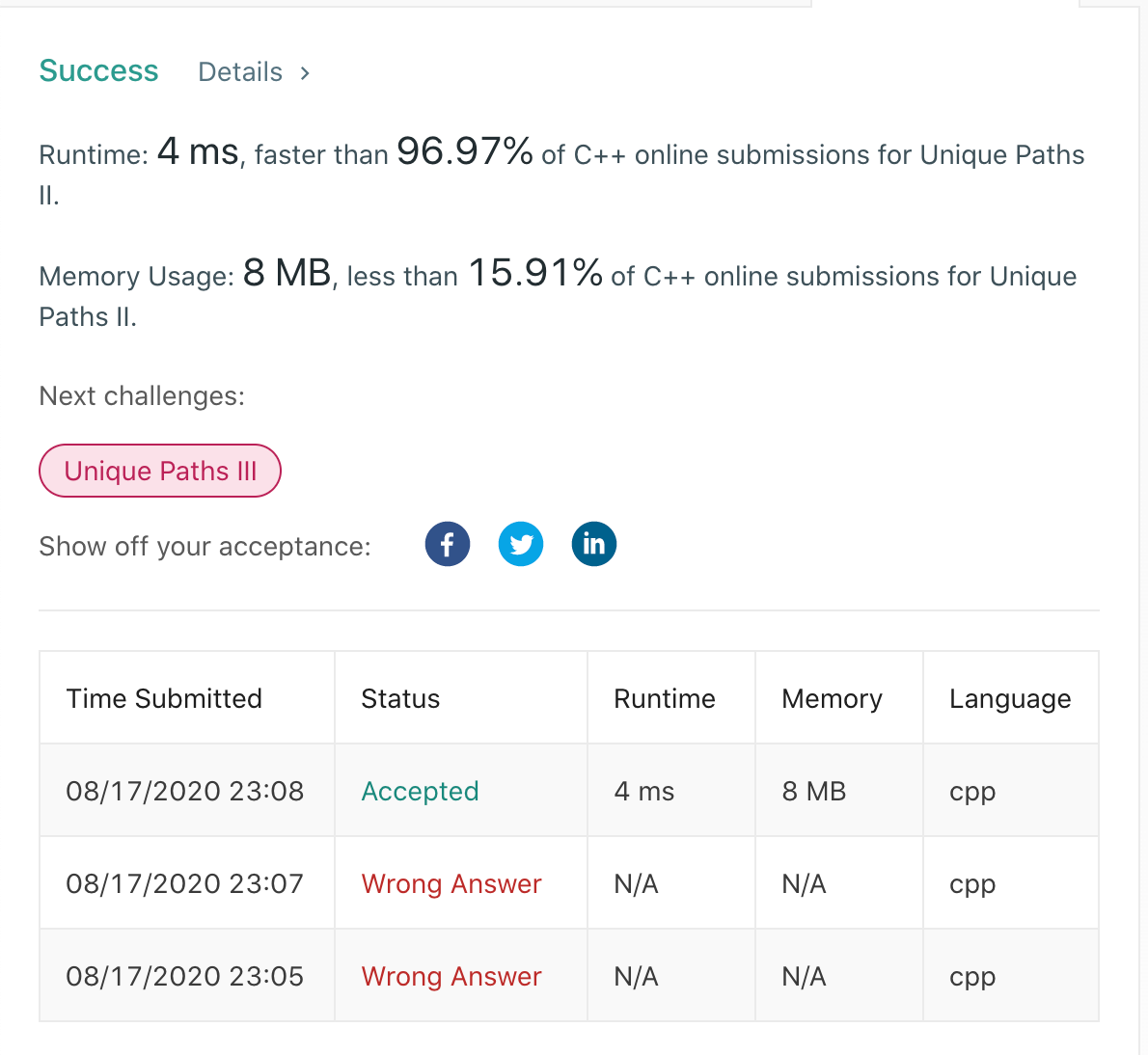 63. Unique Paths II – Kickstart Coding