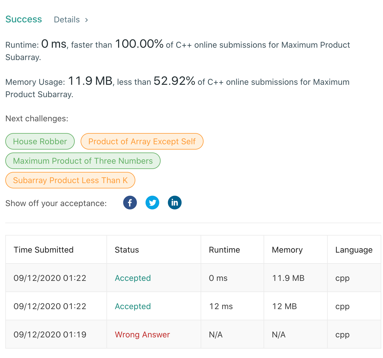 152. Maximum Product Subarray – Kickstart Coding 152. Maximum Product Subarray – Kickstart Coding