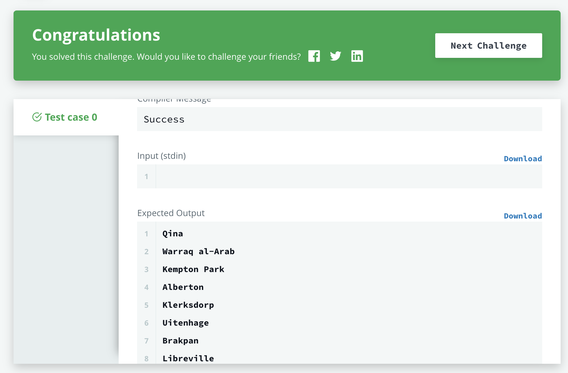 African Cities – Kickstart Coding