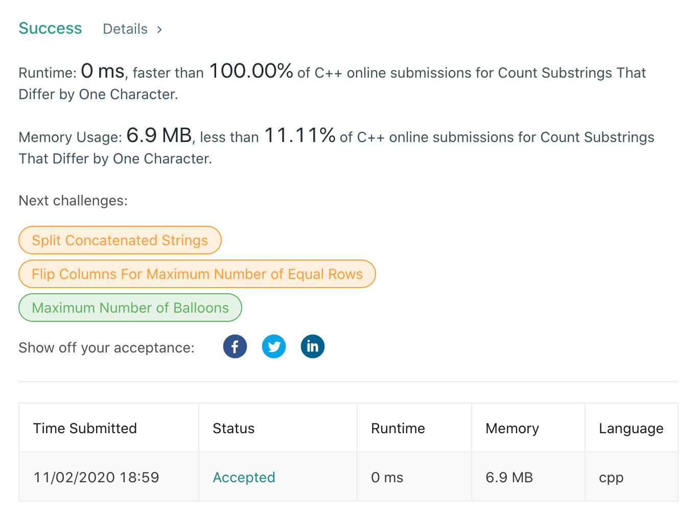 1638 Count Substrings That Differ By One Character Kickstart Coding