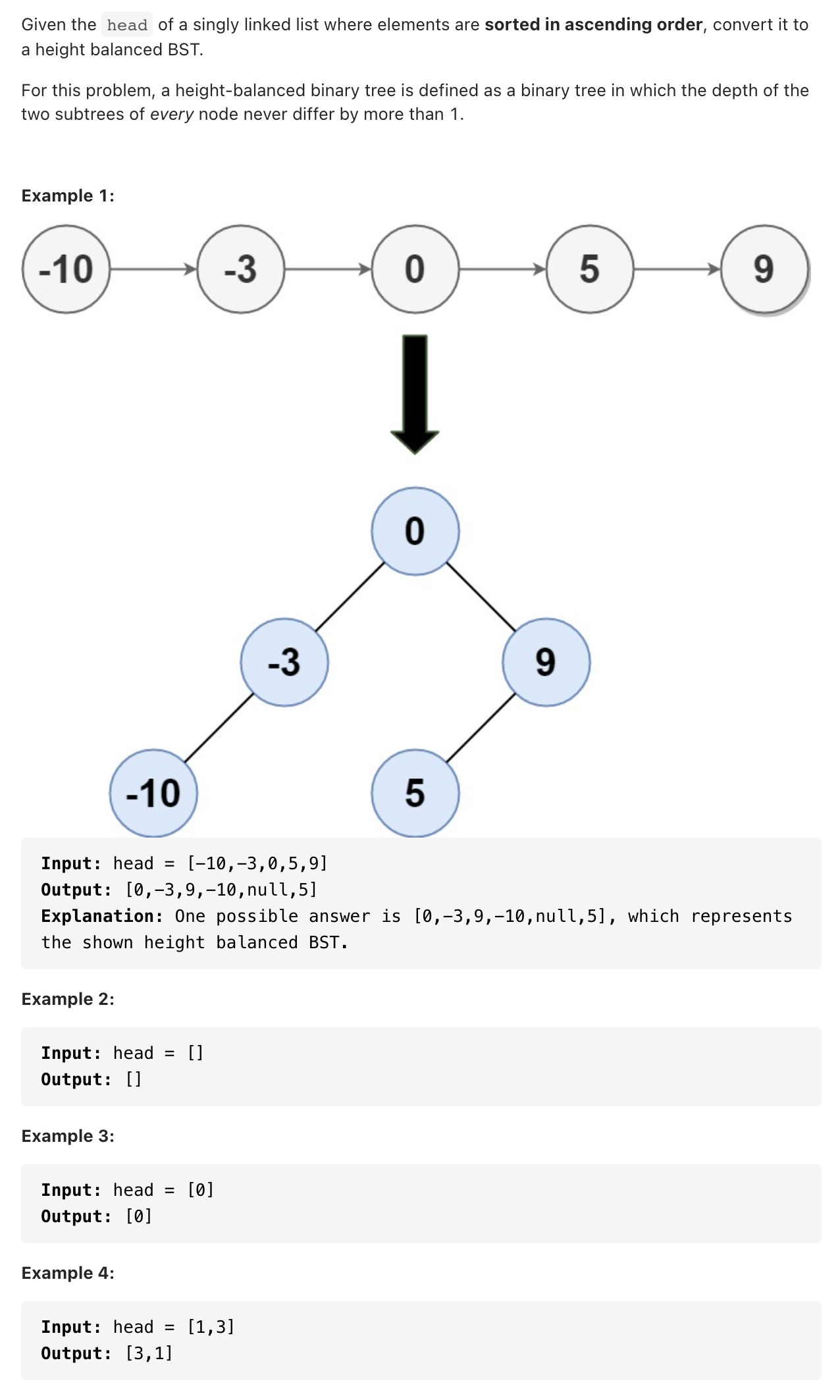 109. Convert Sorted List to Binary Search Tree – Kickstart Coding 109. Convert Sorted List to Binary Search Tree – Kickstart Coding