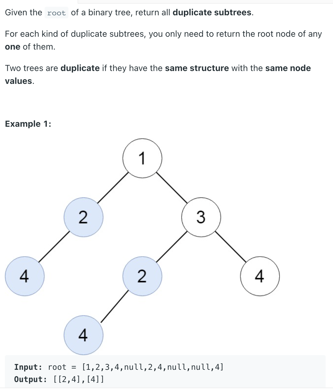 652. Find Duplicate Subtrees – Kickstart Coding